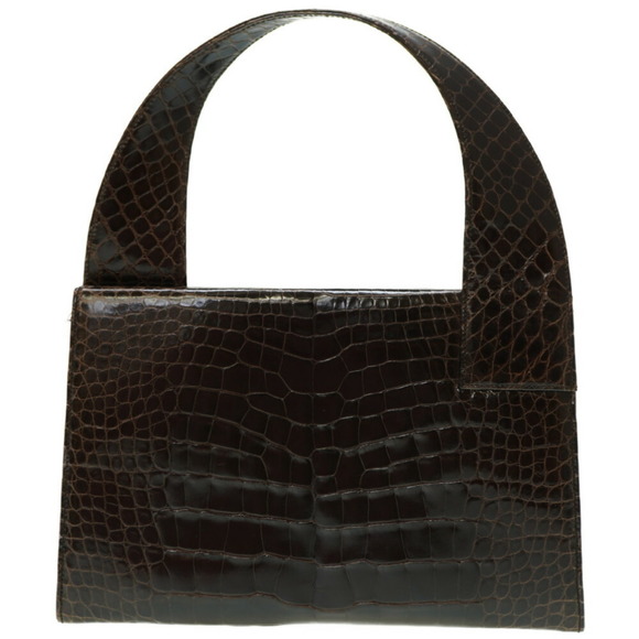 Gucci | Bags | Gucci Brown Hobo Alligator Bag | Poshmark